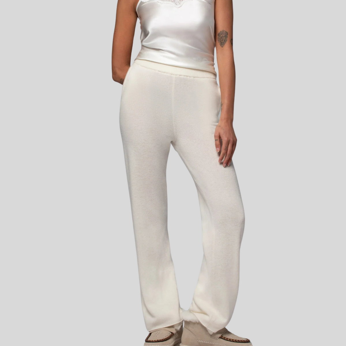 Max & Moi | Basil Pant in White | FIVESTORYNY.COM – Fivestory
