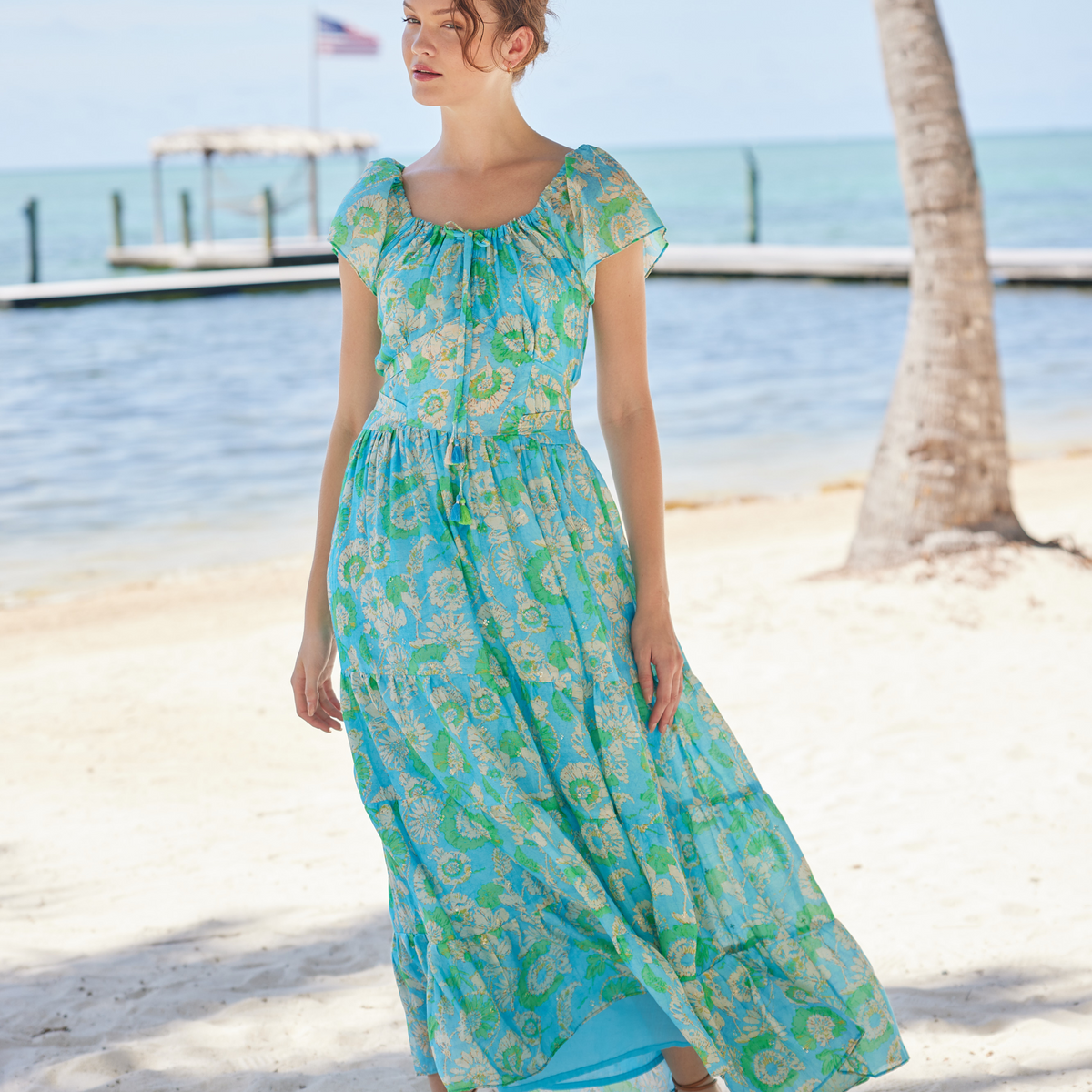 Bella Tu | Nina Dress in Georgia Blue | FIVESTORYNY.COM – Fivestory