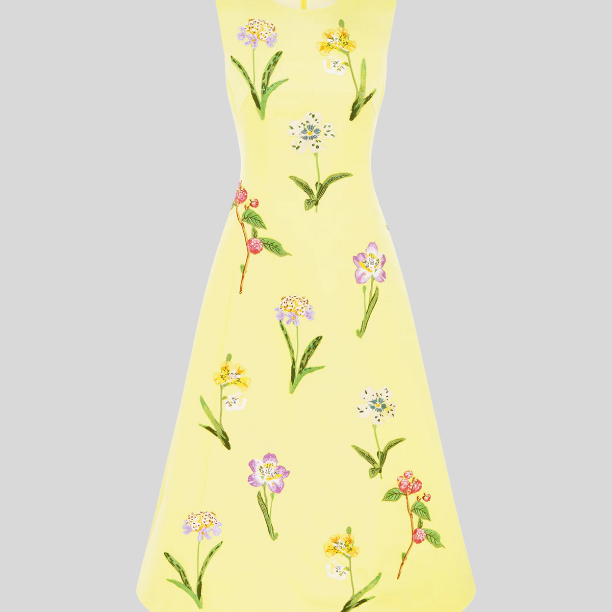 Cleo Wild Flower Dress in Sorbet – Fivestory