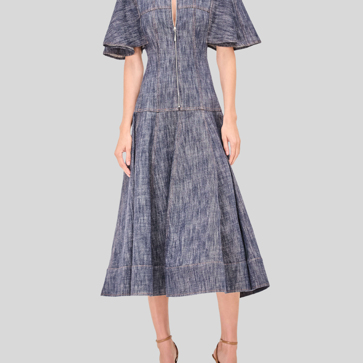 Weston Dress in Denim – Fivestory
